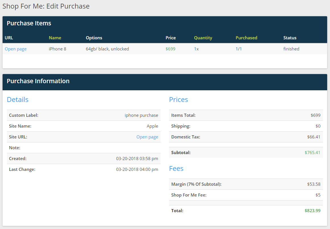 Shop For Me Service • Planet Express