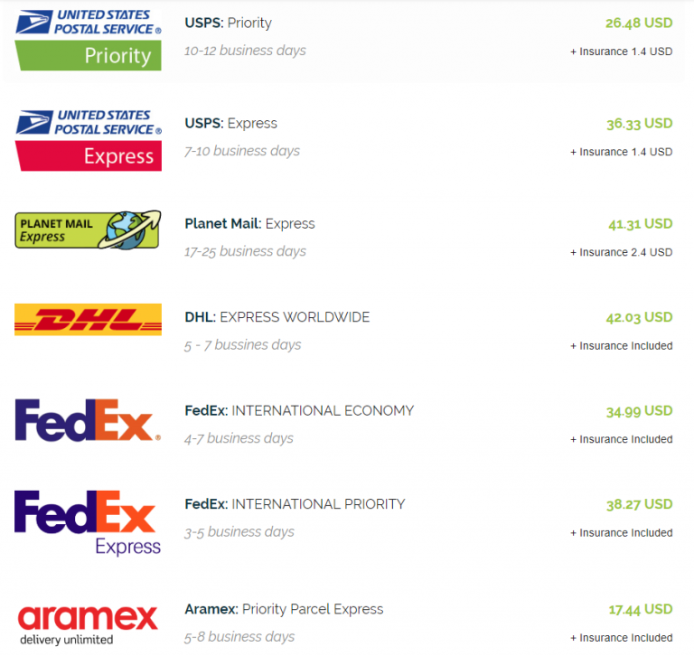 Aramex For Package Forwarding Available! • Planet Express