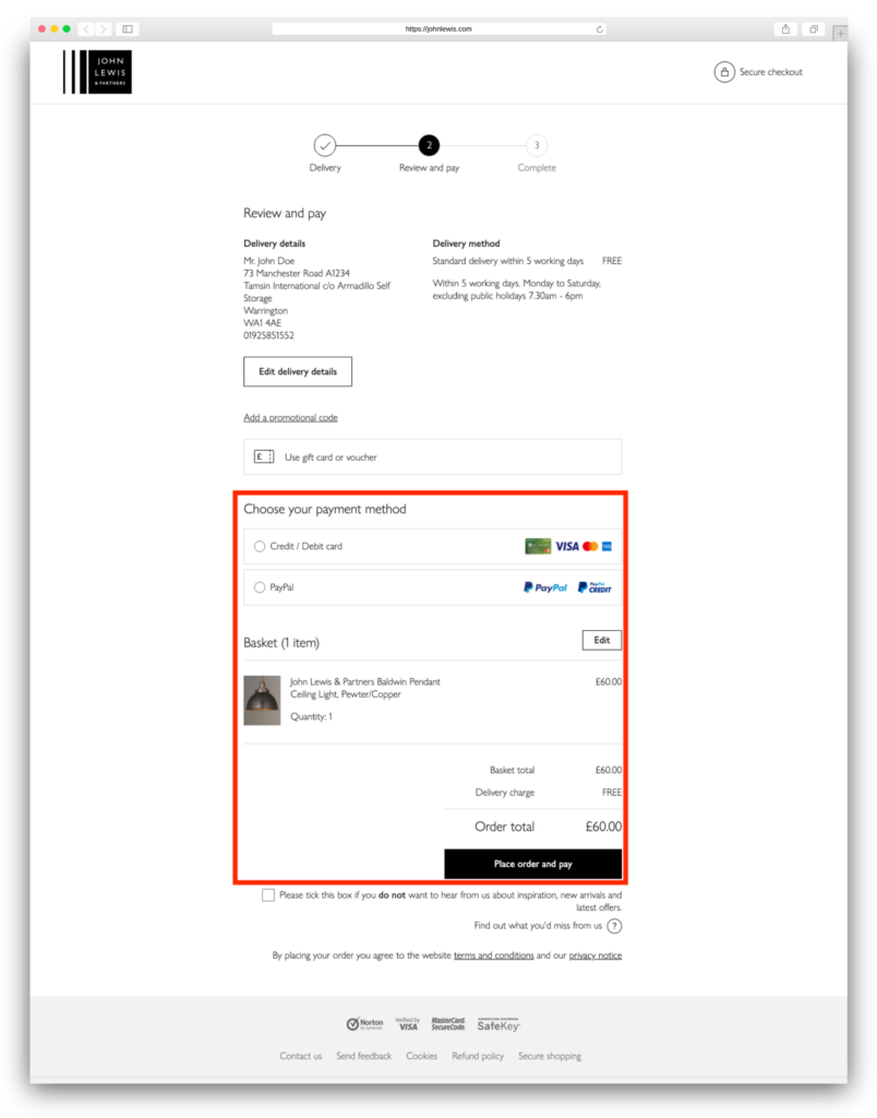 Get International Shipping From John Lewis UK with Planet Express